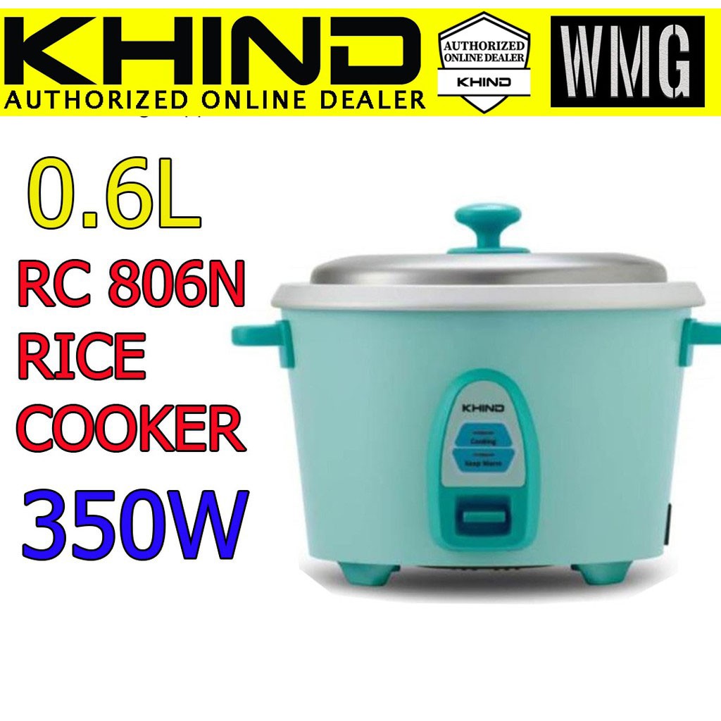 Khind 0.6L Rice Cooker RC806N (Random Colour) | Shopee Malaysia