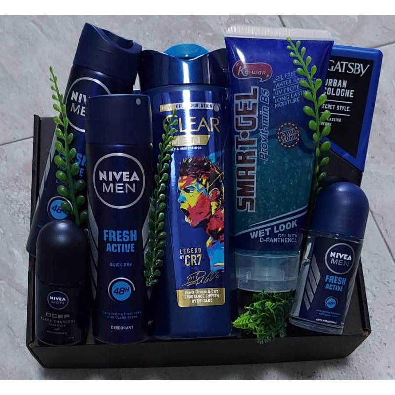 NIVEA MEN FRESH ACTIVE HANTARAN @ HAMPERS | Shopee Malaysia