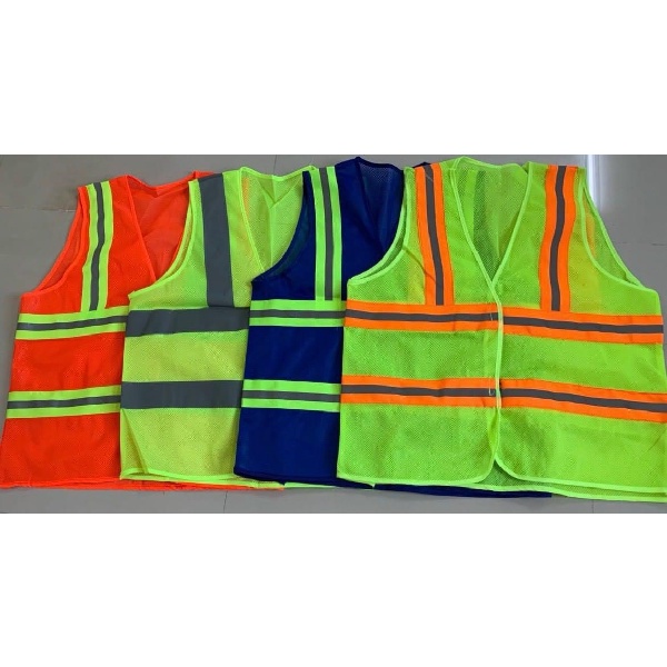 Mesh Reflective Vest (2-color reflective tape) | Shopee Malaysia