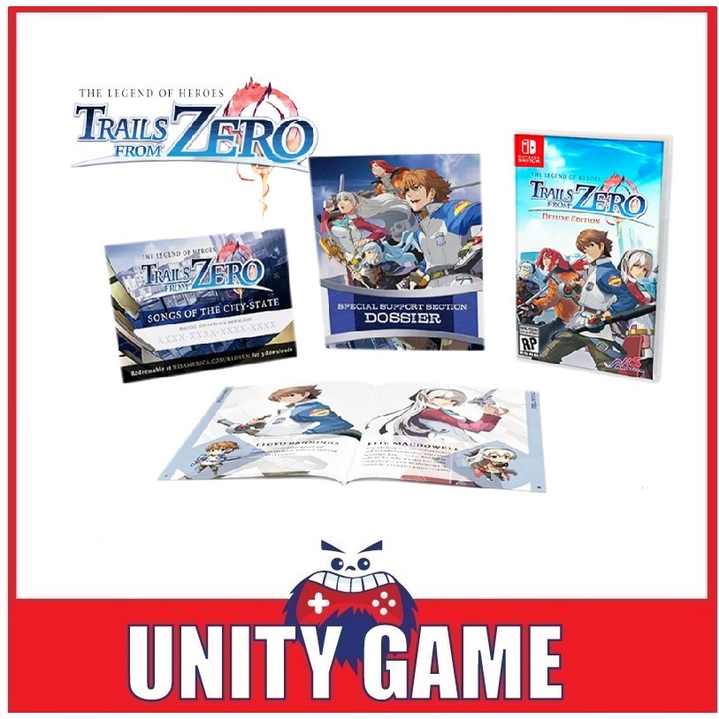 NSW Nintendo Switch The Legend of Heroes: Trails from Zero Deluxe ...