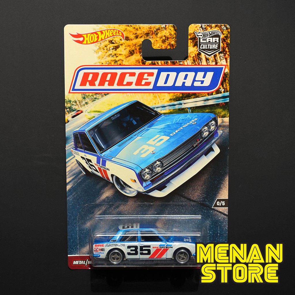 HOT WHEELS RACE DAY BRE DATSUN BLUEBIRD 510 2017 RLC SET | Shopee Malaysia