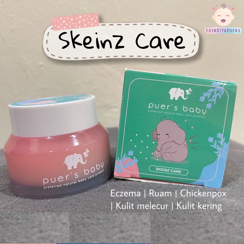 [READYSTOCK!!!] Puer’s Baby Balm 30g 🔥SKEINZ CARE🔥 utk eczema/gatal ...