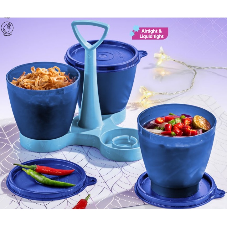 🔥LIMITED🔥Tupperware Condimate Set 300ml | Shopee Malaysia
