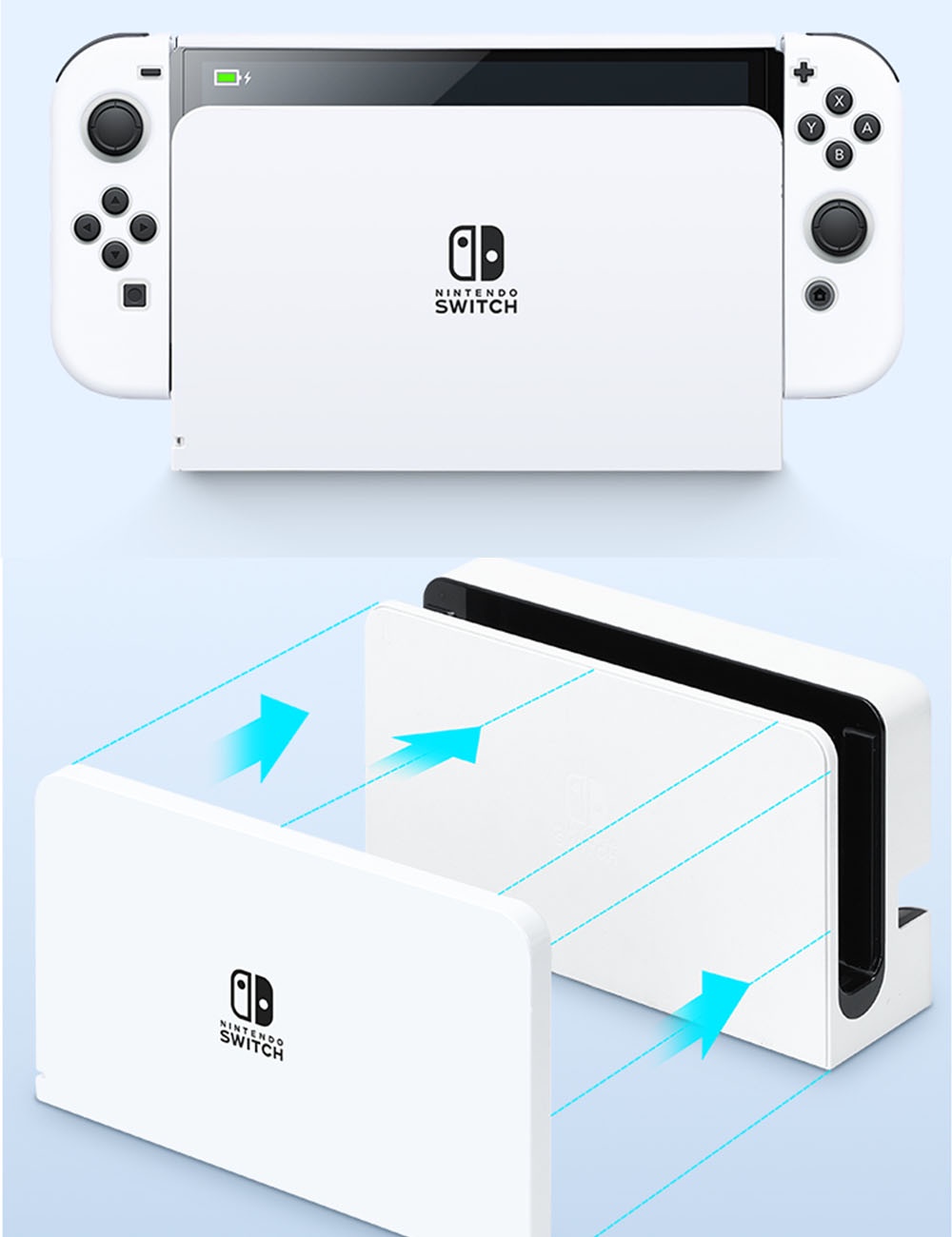 Case Nintendo Switch Oled Case Game Console Accessories Protect Cover ...
