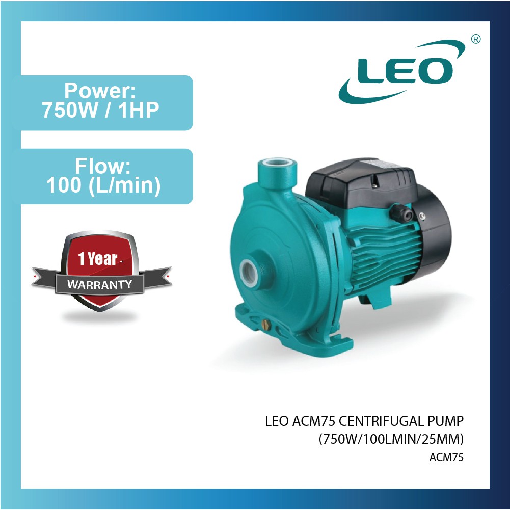 LEO ACM75 Centrifugal Pump (1HP/750W) | Shopee Malaysia