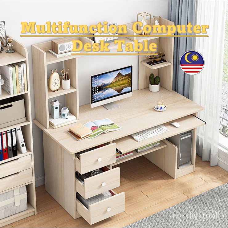 Multifunctional Office Computer Study Desktop Working Desk Table ...