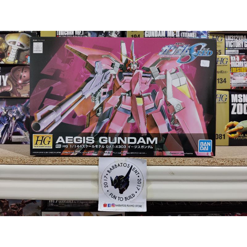 BANDAI [READY STOCK] HG Aegis Gundam GAT-x303 Gundam seed | Shopee Malaysia