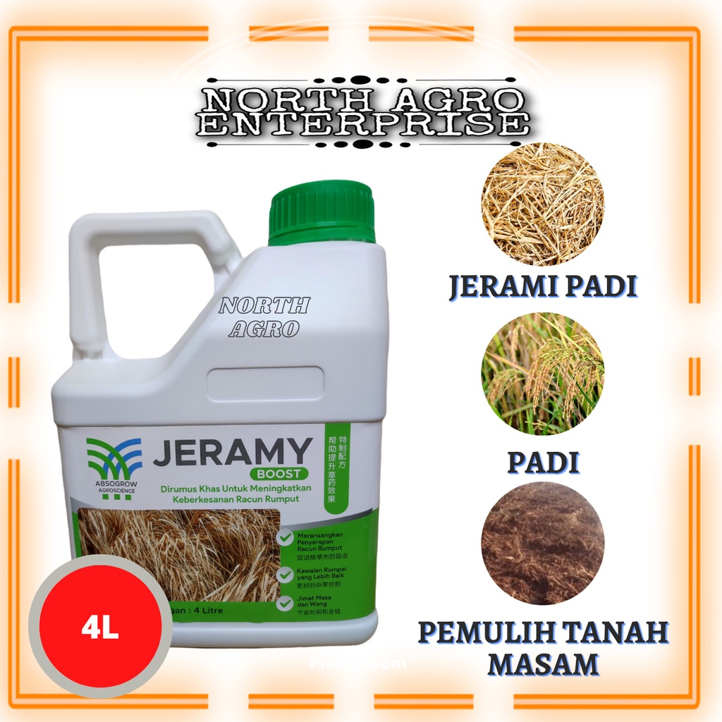 Jeramy Boost / Pereputan Jerami / Penyubur Tanah / Kawalan Rumput ...