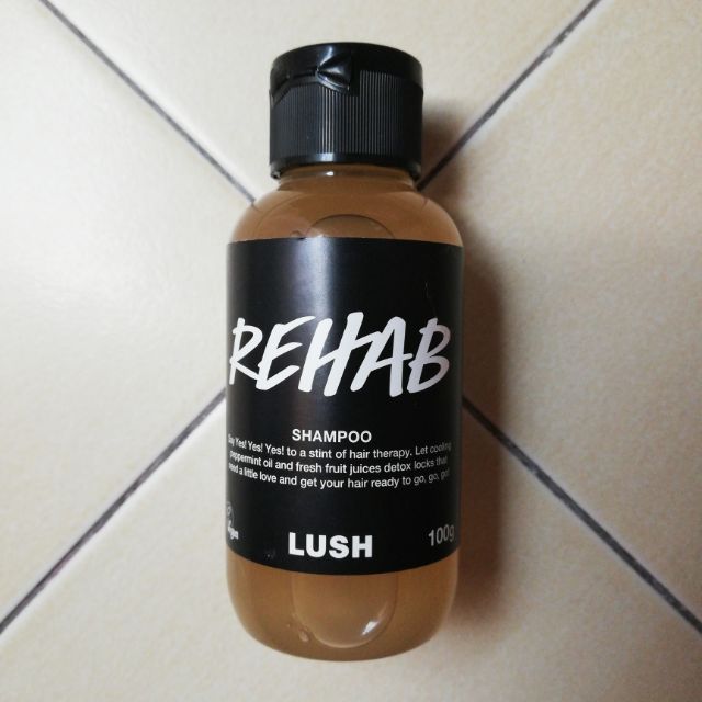 (READY STOCK) Lush Rehab Shampoo 100g | Shopee Malaysia