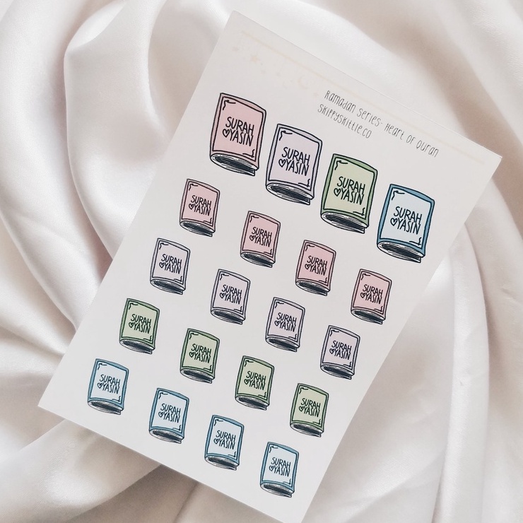 Ramadan series - Heart of Quran sticker - yasin | Shopee Malaysia