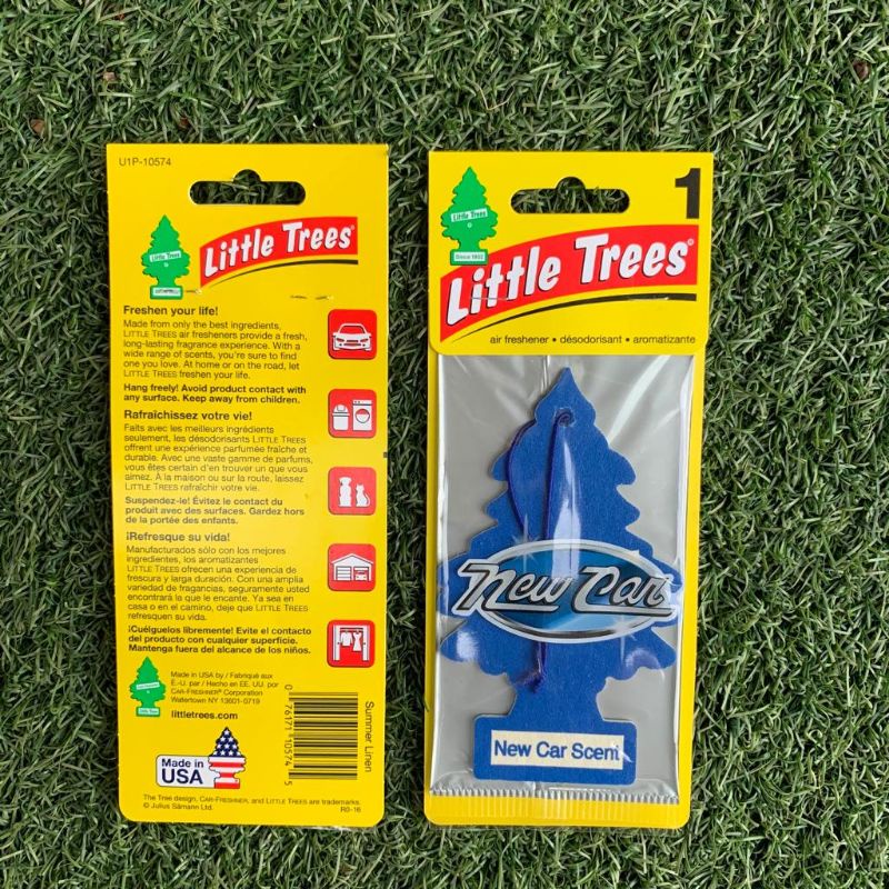 (ORIGINAL) LITTLE TREES AIR FRESHNER NEW CAR SCENT | Shopee Malaysia