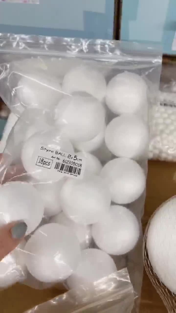 [Weststar] Styrofoam Ball Sphere Shape Polystrene Ball 5mm to 10cm Foam ...
