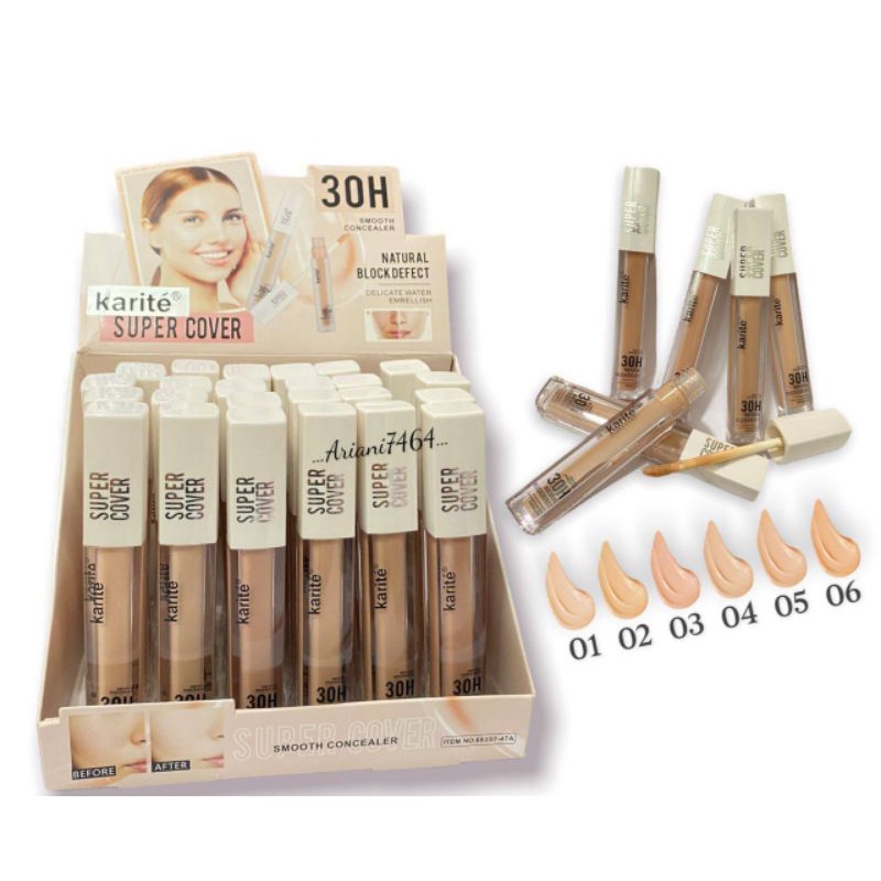 CONCEALER LIQUID KARITE SUPER COVER | Shopee Malaysia