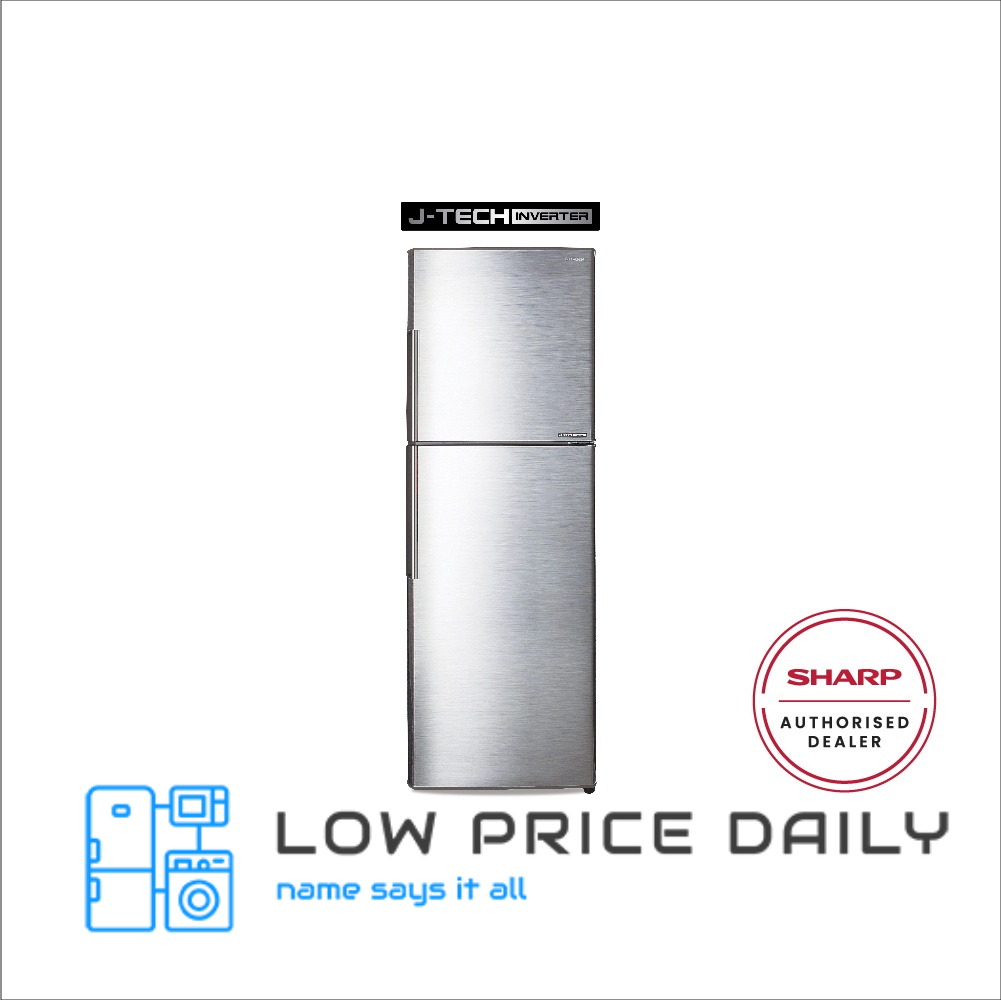 Sharp SJ-326MSS 320L No Frost 2 Door Inverter Fridge | Shopee Malaysia
