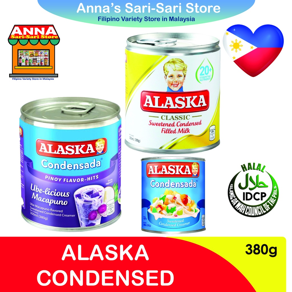 ALASKA CONDENSADA ASSORTED CLASSIC CONDENSADA UBE-LISCIOUS MACAPUNO 380 ...