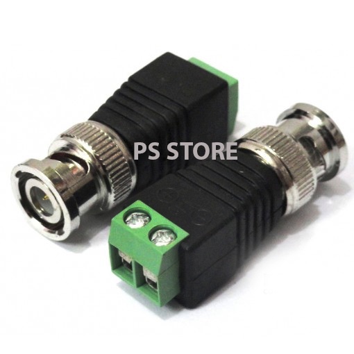 2-pin Terminal Block Connector to Male BNC Adapter | Shopee Malaysia