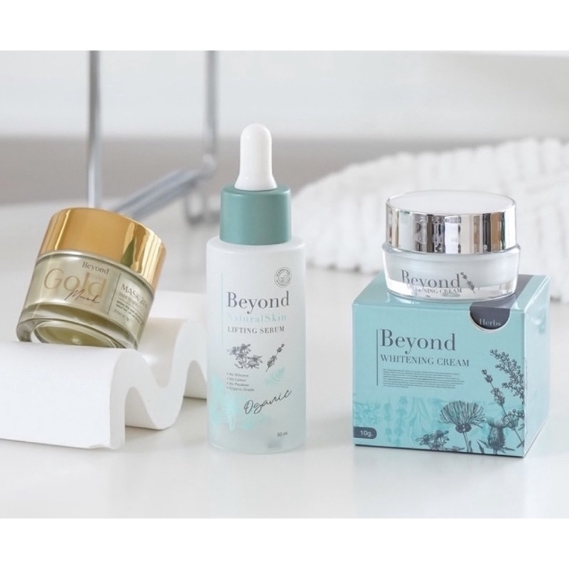 BEYOND WHITENING CREAM / BEYOND NATURAL SKIM LIFTING SERUM / BEYOND ...