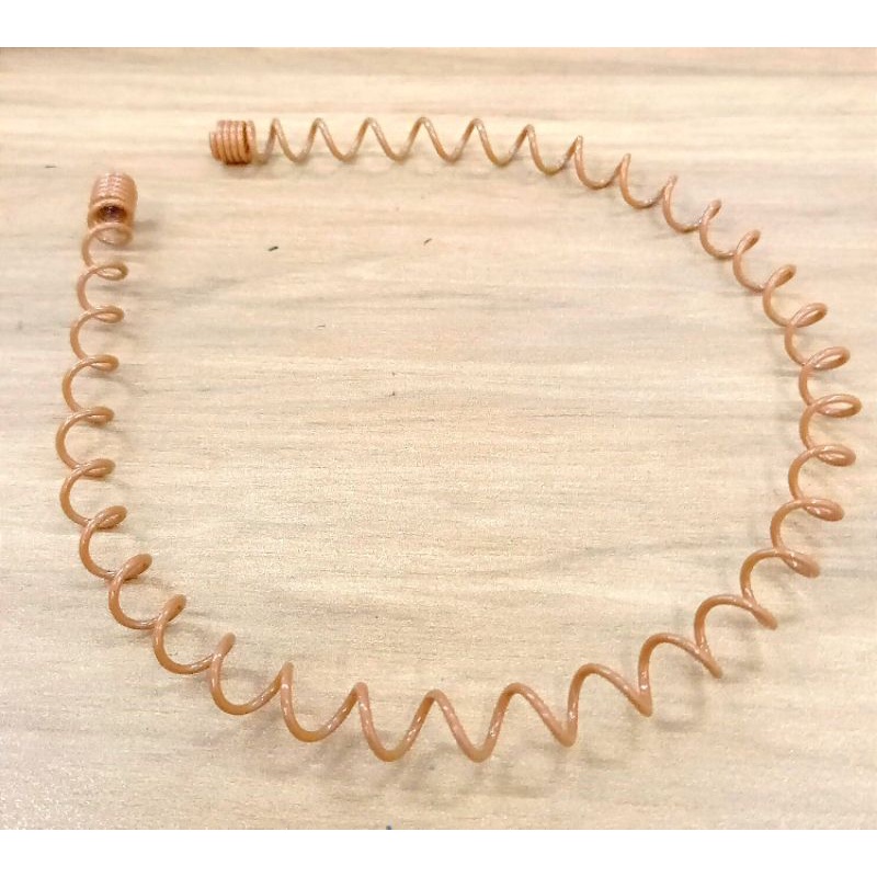 Colourful Fashion Unisex Metal Black Small Spring Spiral Coil Wire ...