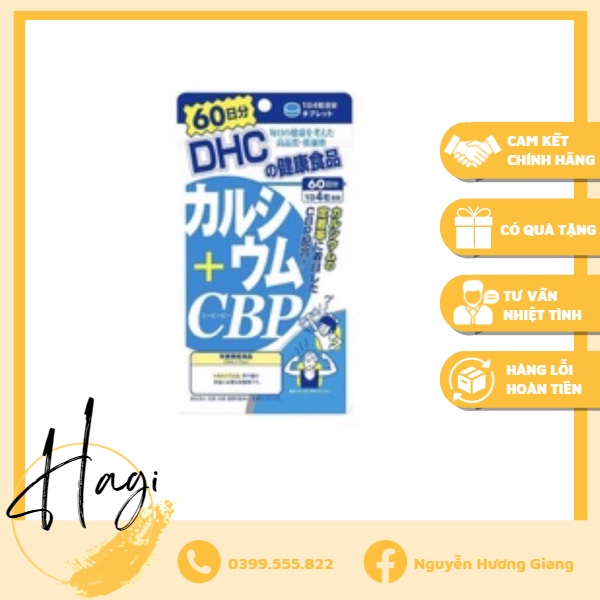 Dhc Calcium + CBP 60 capsules 240 Japanese capsules | Dhc Kalsium + CBP 60 kapsul 240 kapsul ...