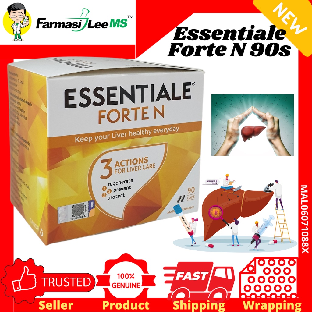 Essentiale Forte N (90's) Exp 03/2025 | Shopee Malaysia
