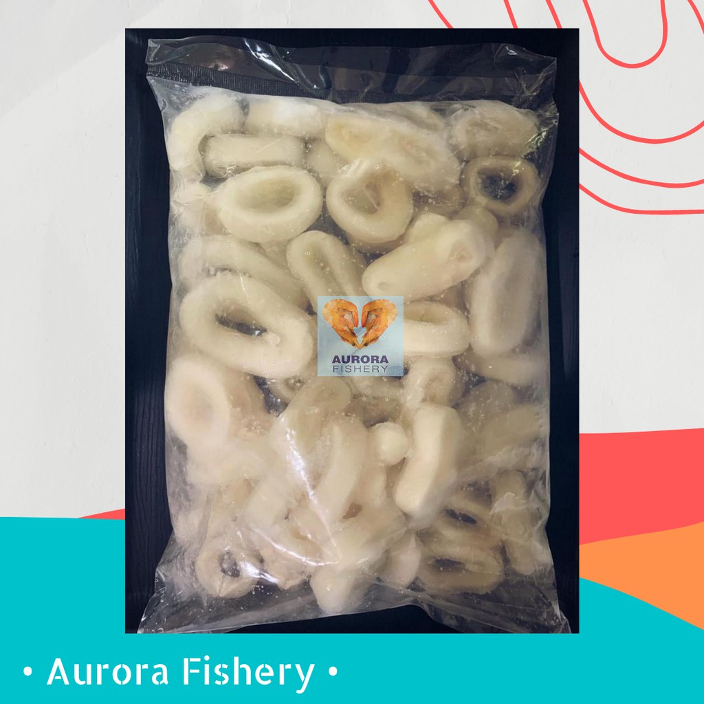 Squid Ring Calamari Ring 墨鱼圈 1kg/pack | Shopee Malaysia