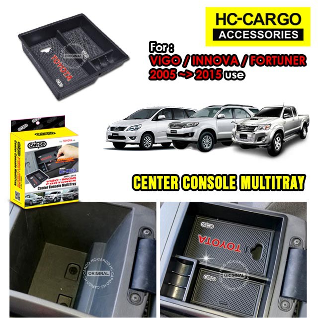 Toyota Hilux Vigo Innova Fortuner 2005 - 2015 Armrest Center Console ...