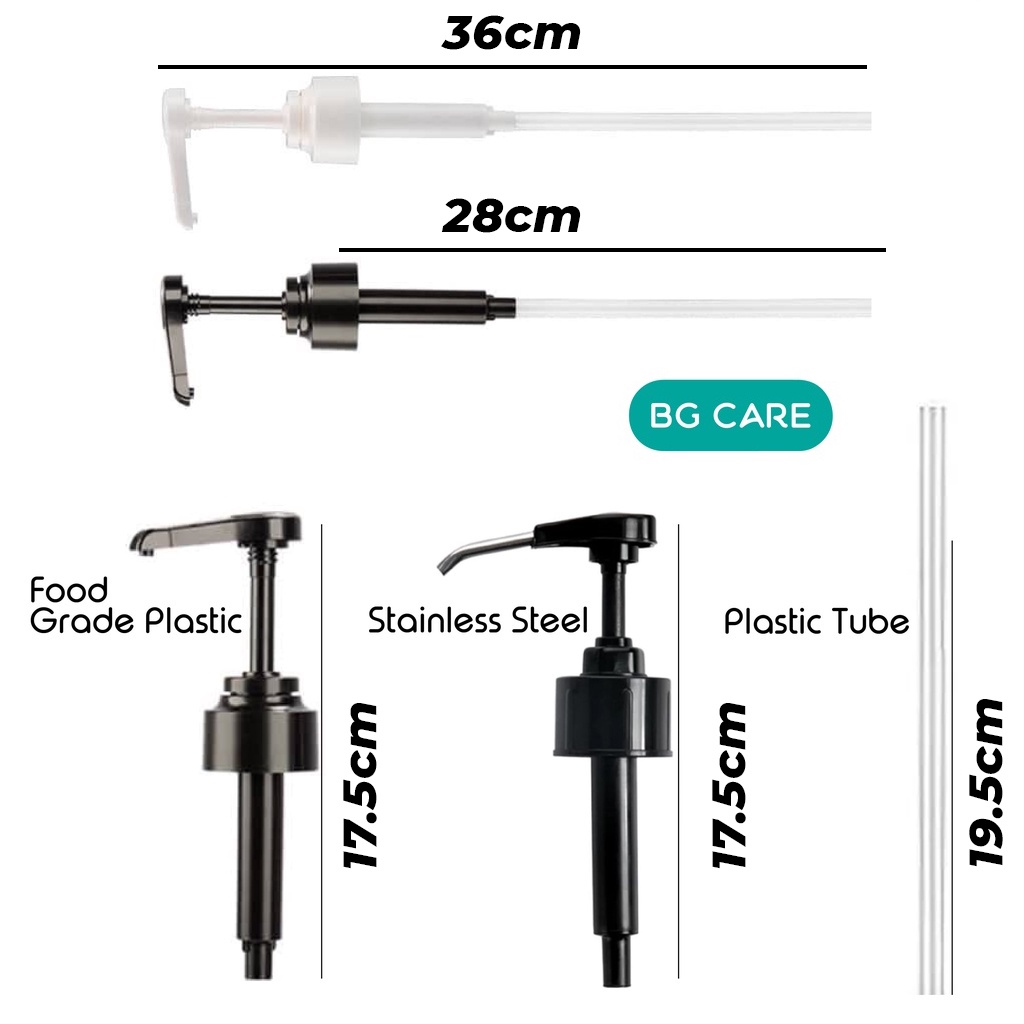BGCare Pressure Pump Head Oil Oyster Sauce Chili Tomato Bottle Mouth Squeezer Soy Sauce Curry ...