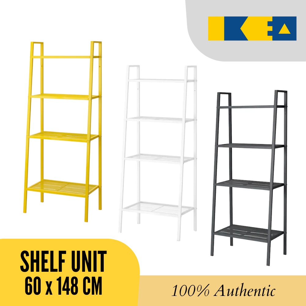 [CLEARANCE] IKEA LERBERG Almari Display Shelf Rack Unit 60x148cm White ...