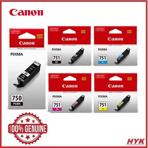 Canon PGI-750 & CLI-751 Ink Cartridge - Black | Shopee Malaysia