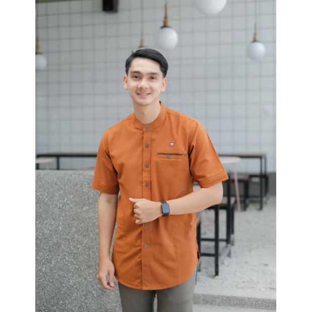 Koko Kurta Shirt Model full Button Original Habib | Shopee Malaysia