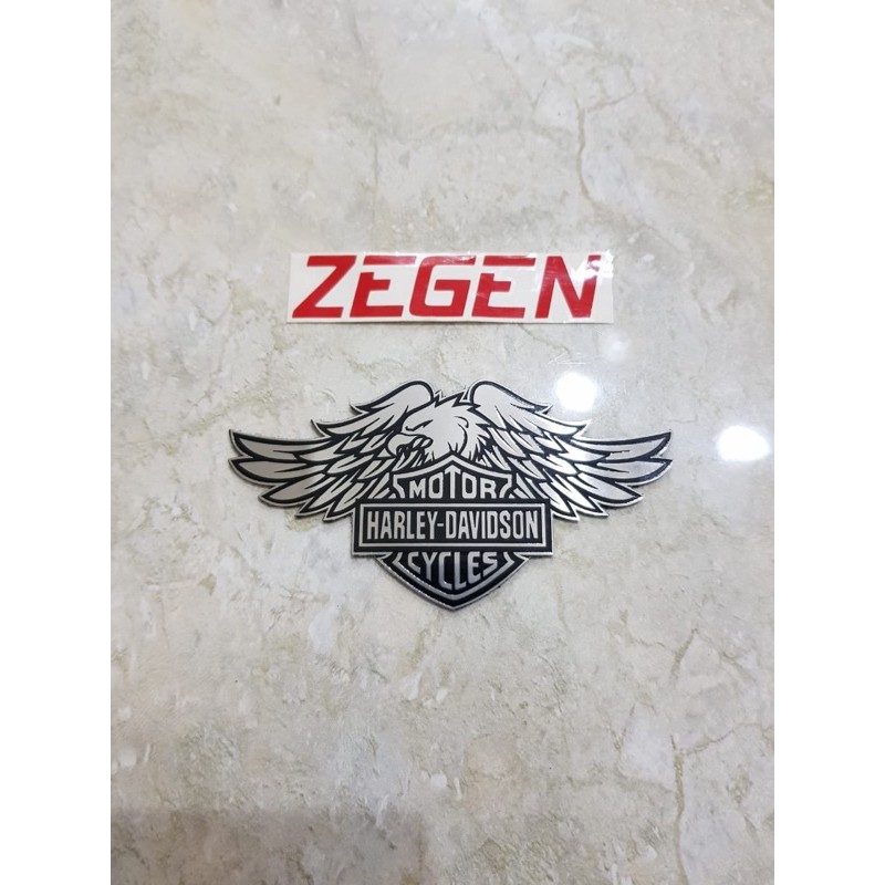 Emblem harley davidson motorcycles symbol plate bird | Shopee Malaysia