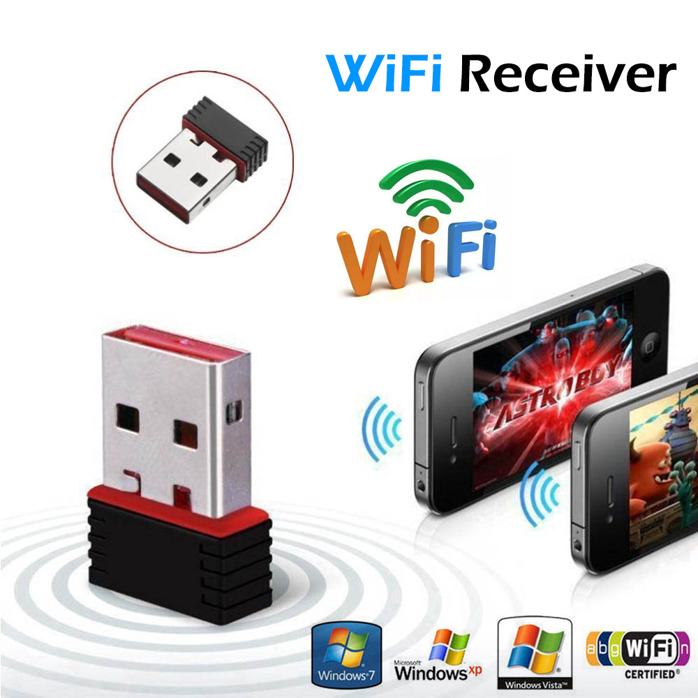 [Ready] Wireless Mini Network Card 150Mbps USB WIFI Receiver | Shopee ...