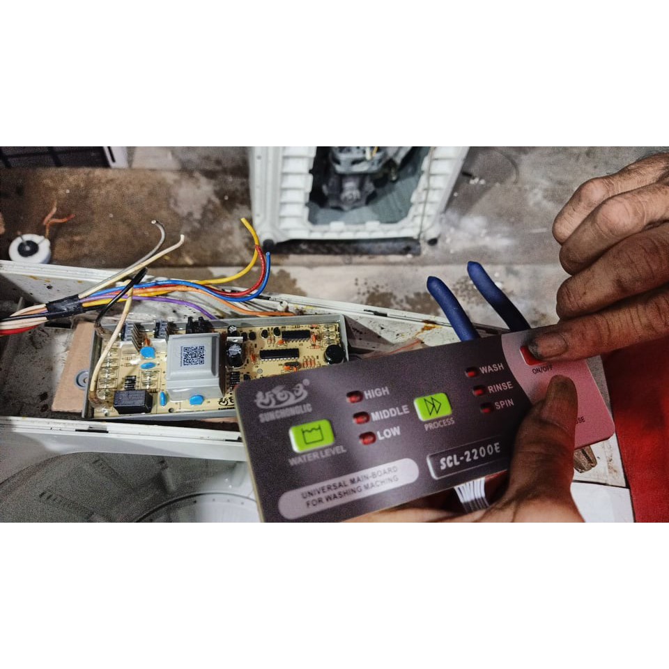 MÁY GIẶT ĐA NĂNG / PHỔ THÔNG PC BOARD SCL- 2200E PCB / MÁY GIẶT BẤT KỲ MESIN CUCI BAJU (KHÔNG ...