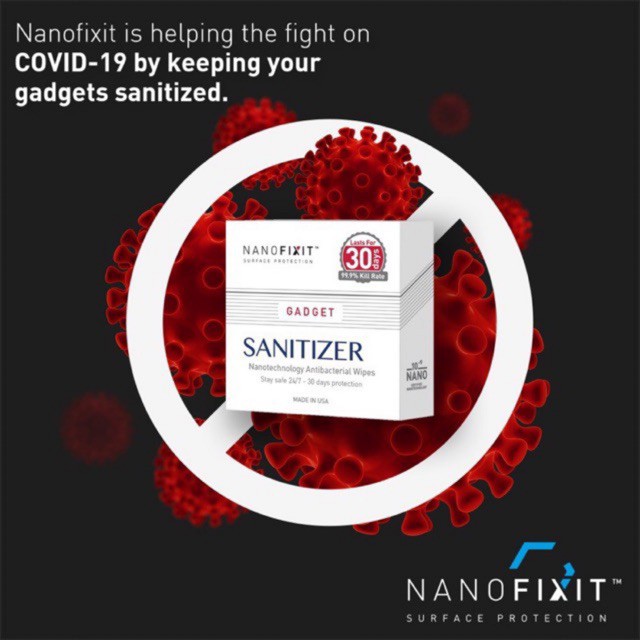 In Stock - Nanofixit Gadget sanitizer 6pcs/pack antivirus antibacterial ...