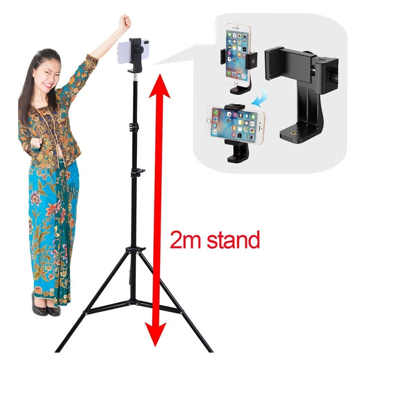 Phone Clip 360 Rotation Horizontal Vertical Bracket Smartphone Klip ...