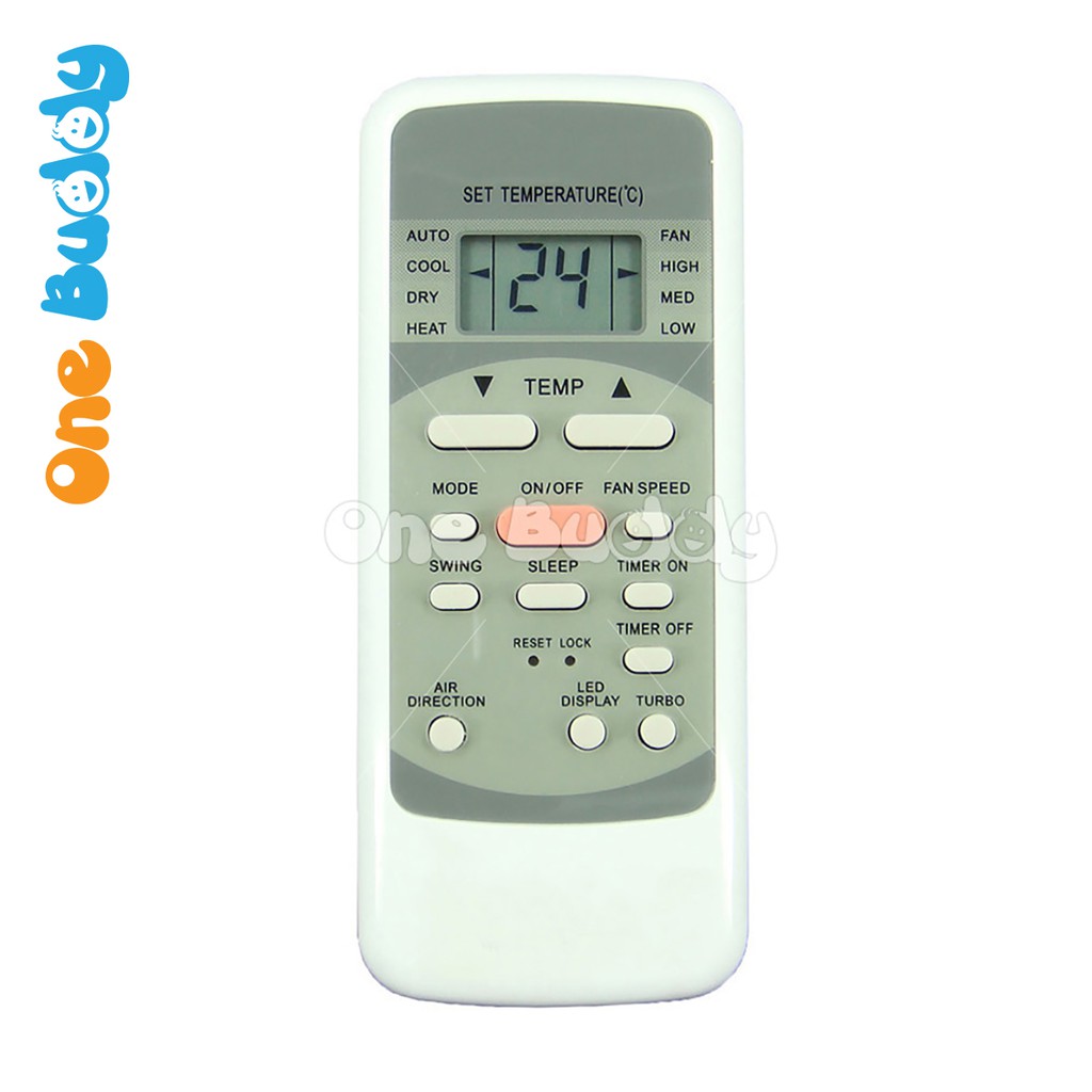 Mistral Aircon Remote Control MAC-10BM Replacement | Shopee Malaysia