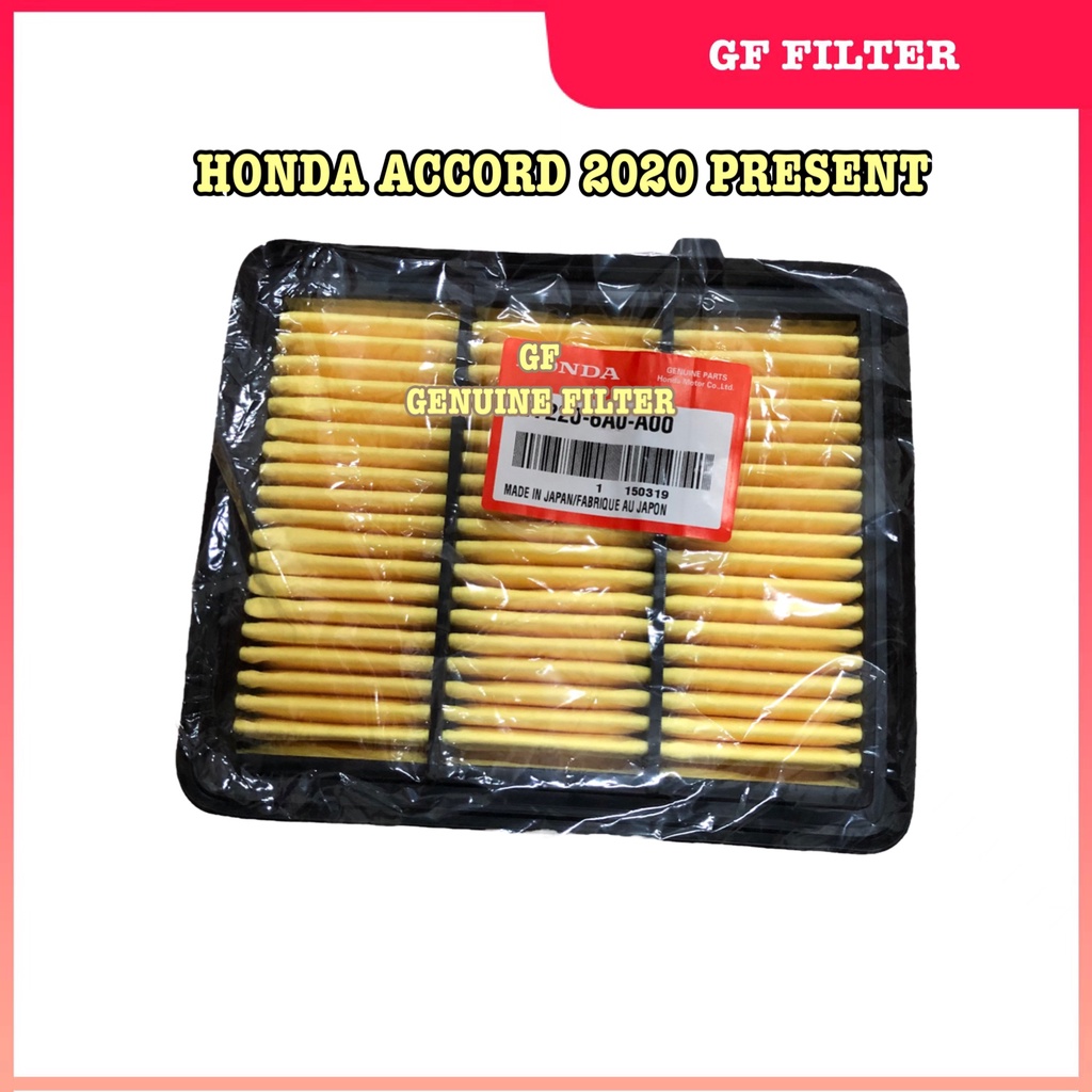 HONDA ACCORD 1.5 TURBO 2020 AIR FILTER 17220-6A0-A00 | Shopee Malaysia