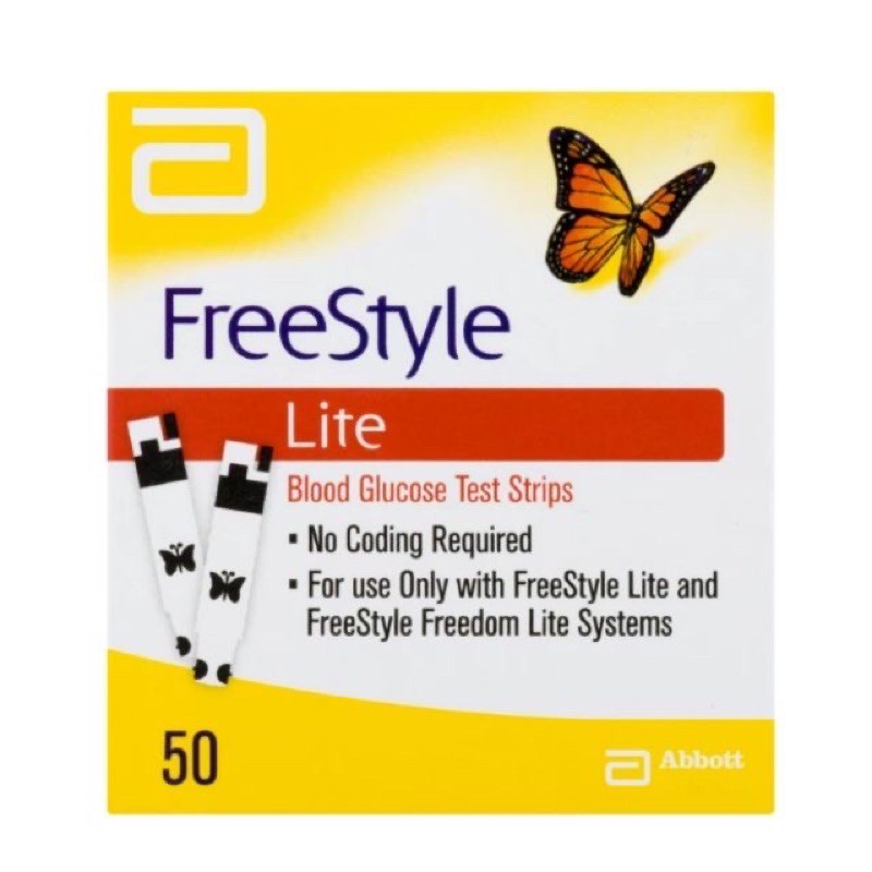ABBOTT FREESTYLE LITE GLUCOSE STRIP 50’s | Shopee Malaysia