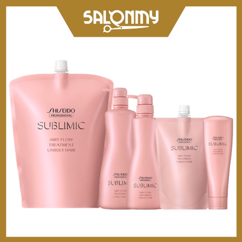 Shiseido SMC (Sublimic) Airy Flow Treatment (Unruly Hair) 250g/450g/500g/1000g/1800g | Shopee ...