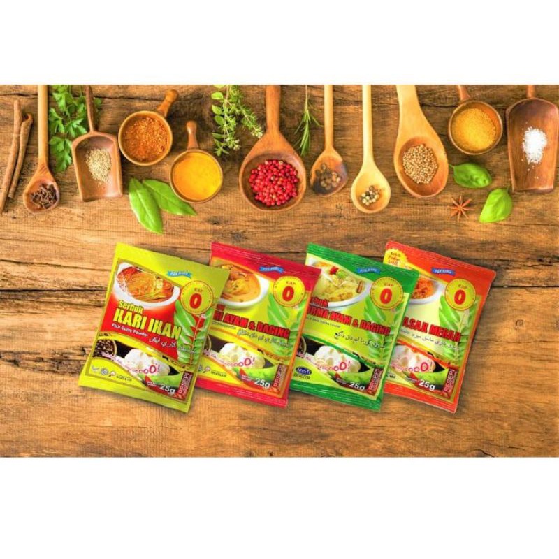 SERBUK REMPAH KARI CAP O | Shopee Malaysia