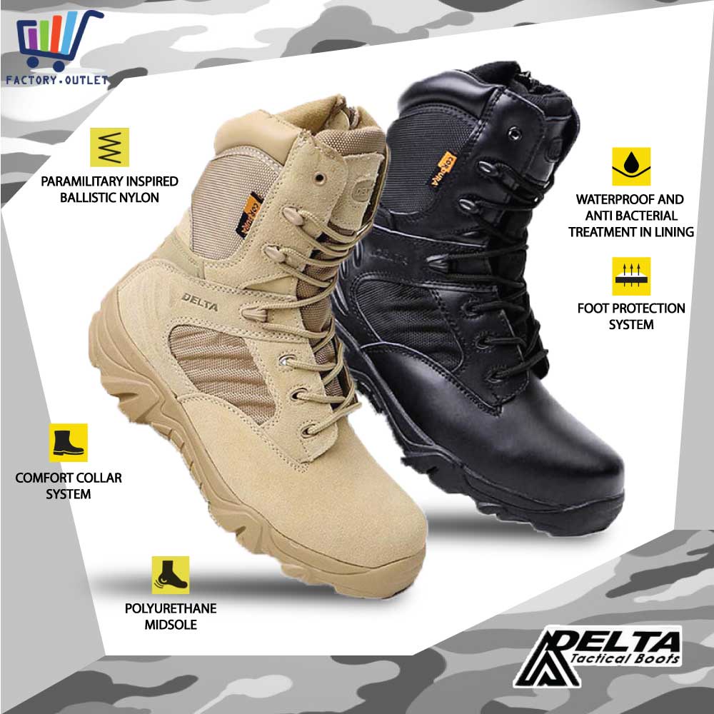 [Restocked] Men Delta Swat High Cut Tactical Military Combat Forces ...