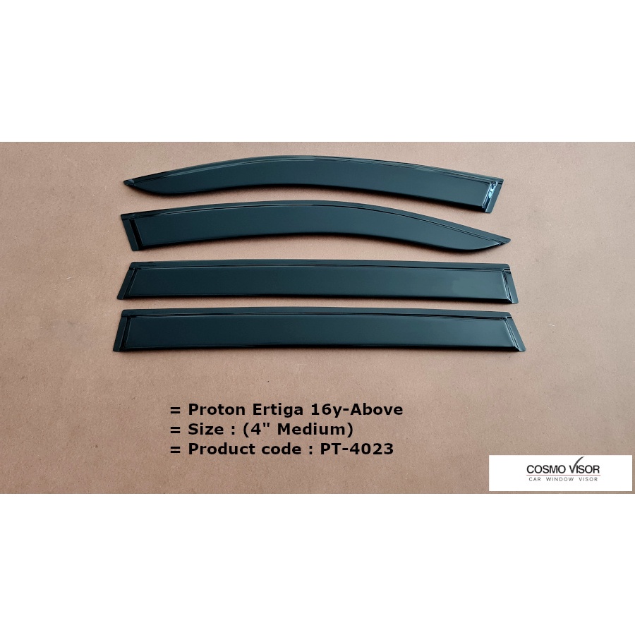 Proton Ertiga 2016-Above Door Visor / Mugen Door Visor (MADE IN ...