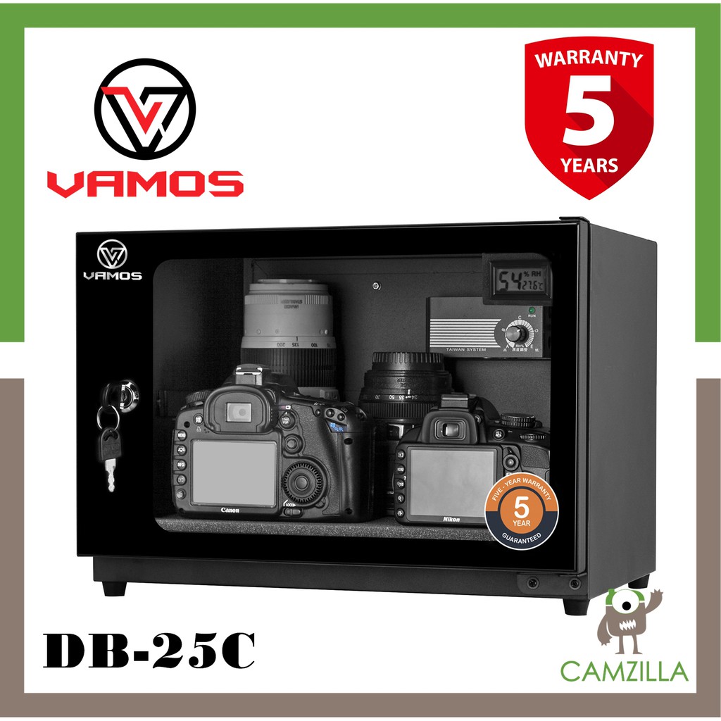 VAMOS DB-25C Camera DRYBOX Dry Box Dry Cabinet (5 YEAR WARRANTY ...