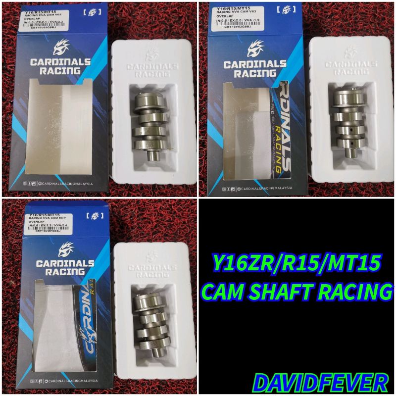 Y16 / R15 / MT15 CAM SHAFT RACING CARDINALS | Shopee Malaysia