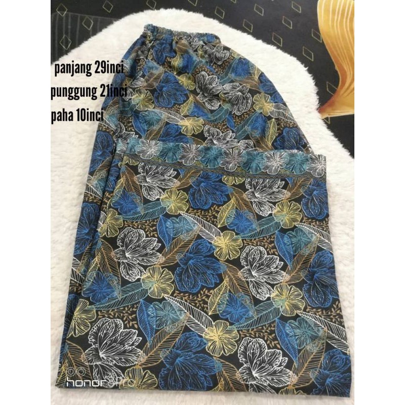 SELUAR PALAZO BATIK (UKURAN SAIZ PADA GAMBAR) | Shopee Malaysia