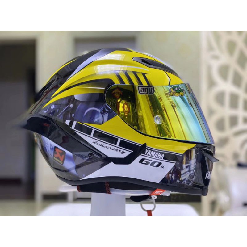 UPGRADE!! YAMAHA R1M Motorcycle Sport Riding Full Face Helmet | Shopee ...