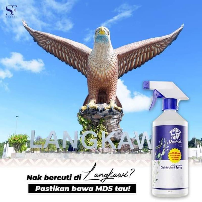 🔥READY STOK🔥500ml ROOMAH | DISINFECTANT SPRAY | PEMBASMI KUMAN 15SAAT ...