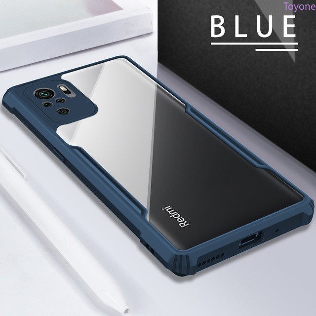 Shockproof Clear Phone Casing Xiaomi Redmi Note 10 10s Pro Max Case ...