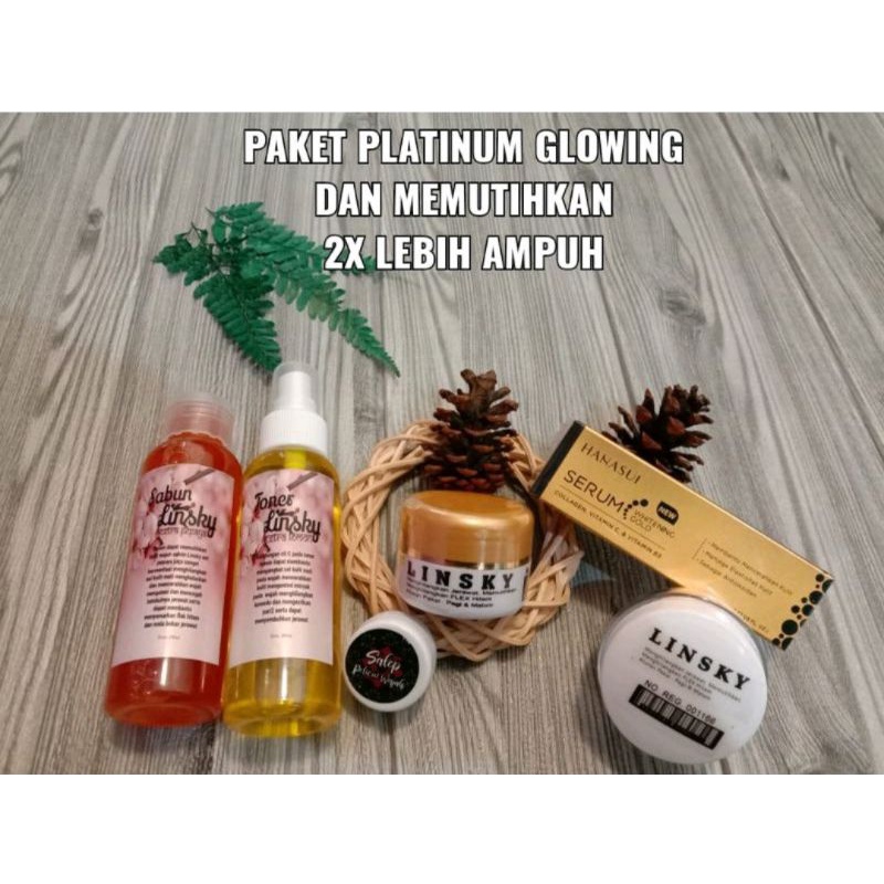 Original PLATINUM GLOWING LINSKY Package | Shopee Malaysia