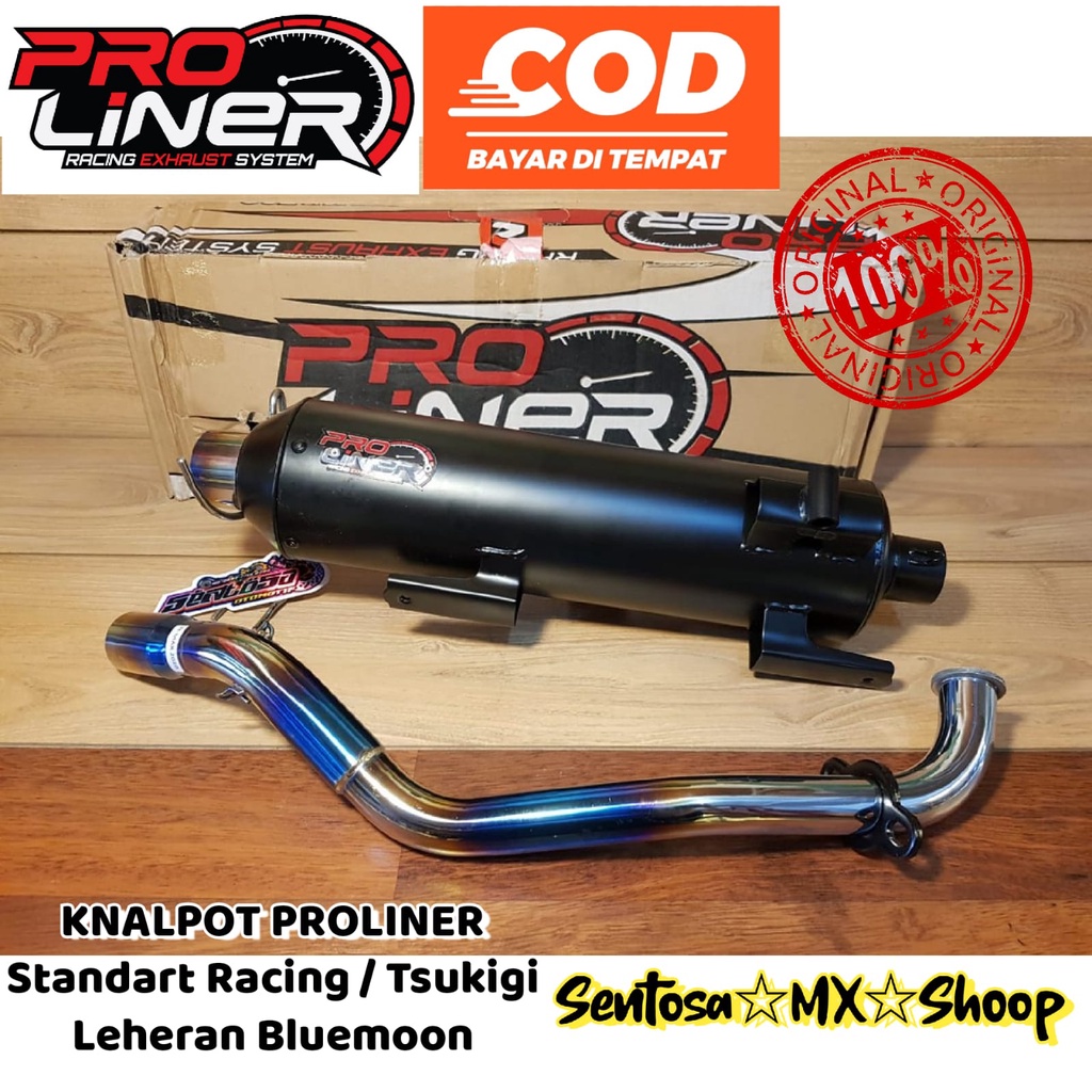 (PROLINER) Standard RACING Exhaust/TSUKIGI Neck STAINLESS BLUEMOON Soft ...